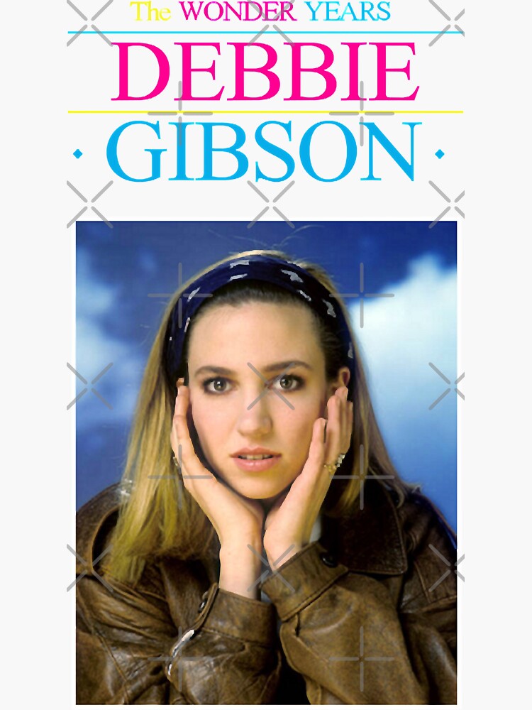 "Gift Idea Debbie Gibson 80S Art" Sticker by MikeBins1998 | Redbubble