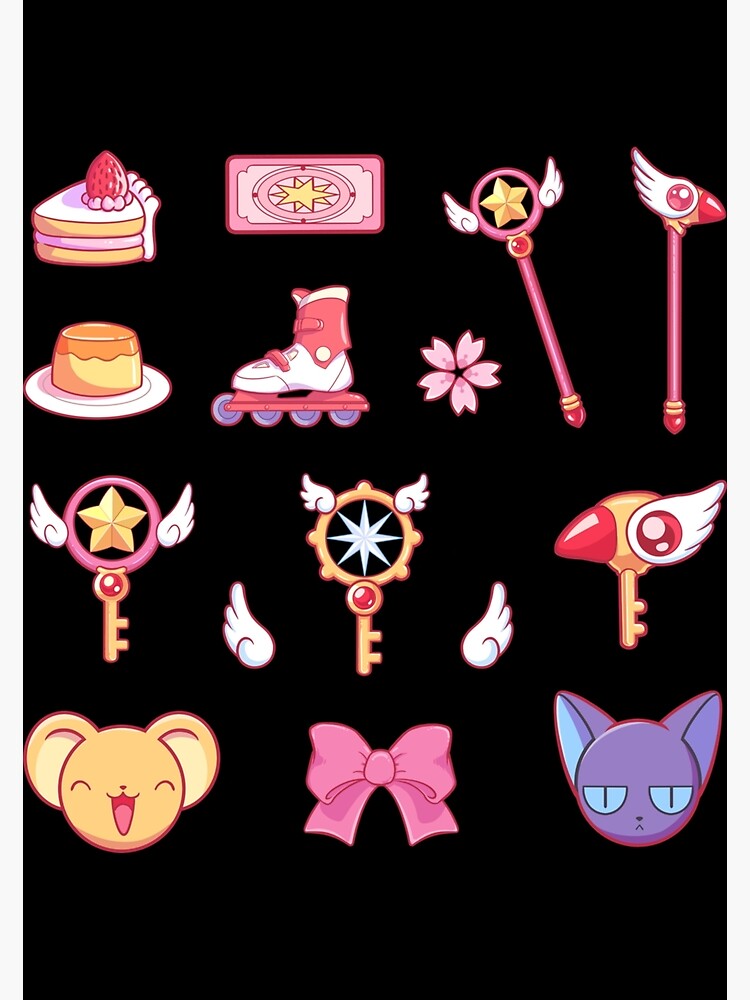 "Stickers - Sakura Card Captor Sticker" Poster for Sale by ...