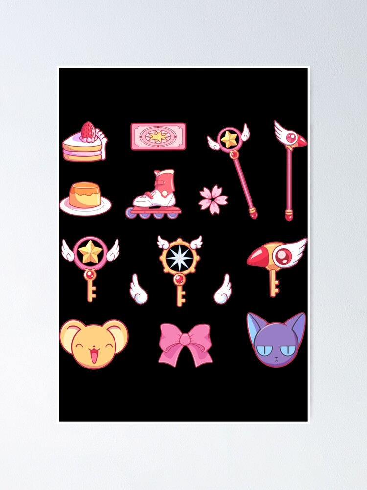 "Stickers - Sakura Card Captor Sticker" Poster for Sale by ...