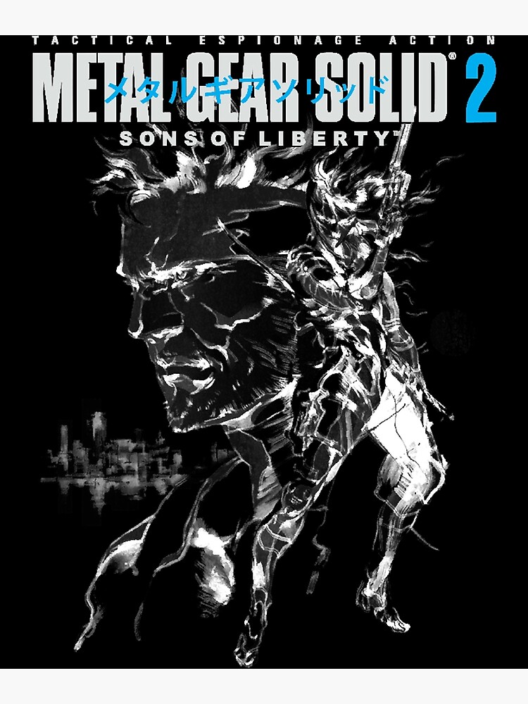 "MGS2 - Bootleg Metal Gear Solid 2" Poster for Sale by Christi-Dixon ...