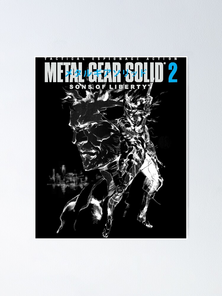 "MGS2 - Bootleg Metal Gear Solid 2" Poster for Sale by Christi-Dixon ...