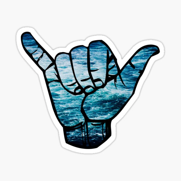 Shakas Stickers | Redbubble