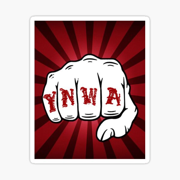 "YNWA" Sticker for Sale by kuwuudin | Redbubble