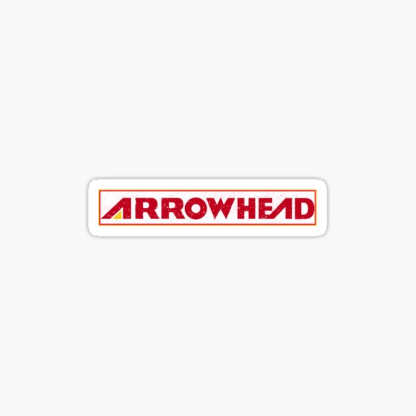 "Arrowhead " Sticker for Sale by blazingbabies | Redbubble