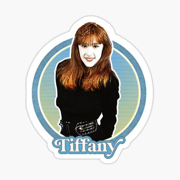 "Music Vintage Retro Tiffany" Sticker for Sale by MikeBins1998 | Redbubble