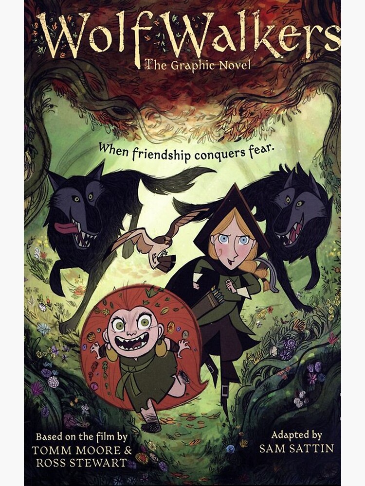 "wolfwalkers wolf Poster" Poster by donalddancee | Redbubble