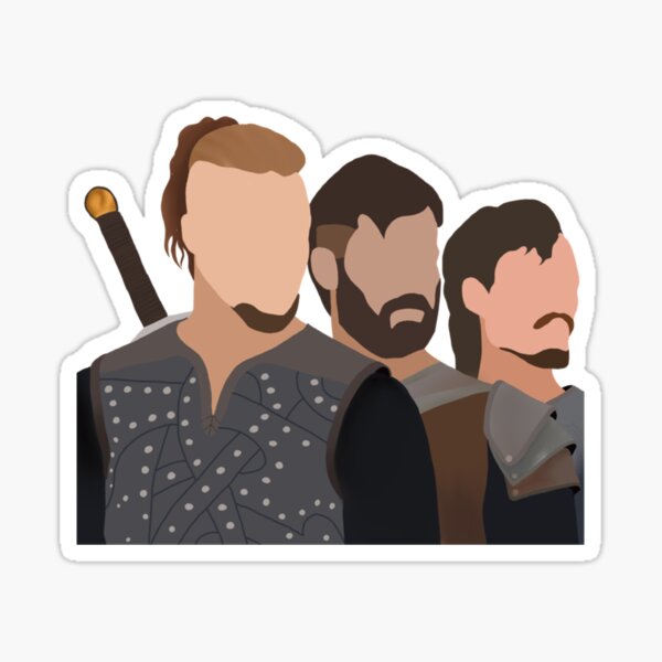"The Trio " Sticker for Sale by GoldenRushDesi | Redbubble