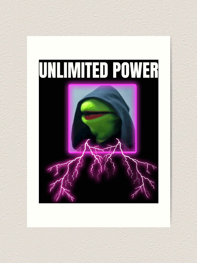 " hooded kermit unlimited power-Evil Hooded Kermit the Frog Meme ...