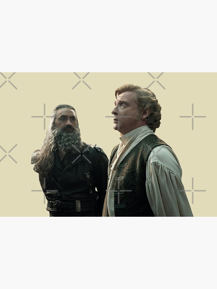 "Our Flag Means Death Season One Stede Bonnet and Blackbeard Gaze ...