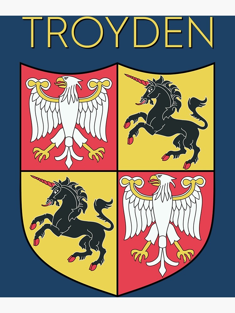 Lámina fotográfica «Troyden Escudo de Armas de la Heráldica Sigilo ...