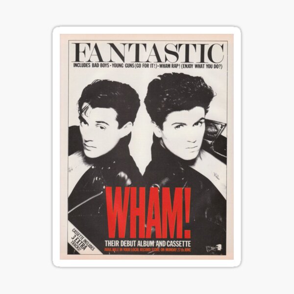 "Classic Michael Wham" Sticker for Sale by hogemollinef | Redbubble