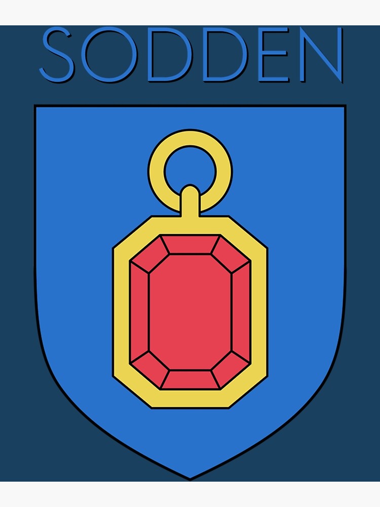 "Sodden Coat of Arms Heraldry Sigil Emblem - The Witcher " Poster for ...