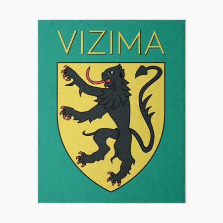 "Vizima Coat of Arms Heraldry Sigil Emblem - The Witcher " Art Board ...