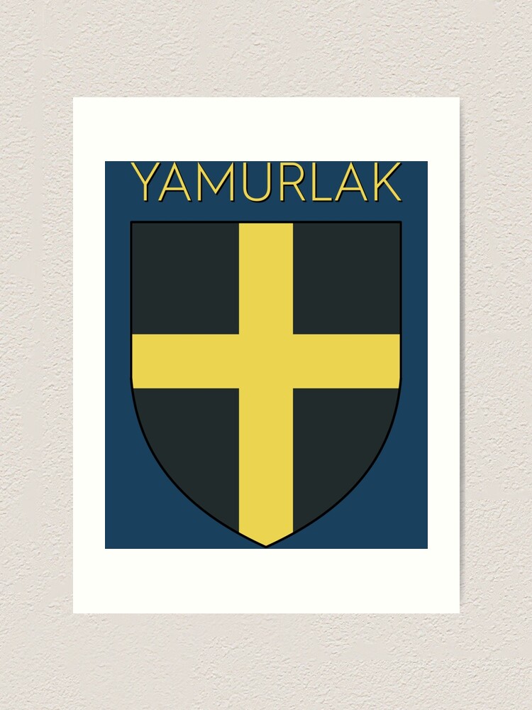 "Yamurlak Coat of Arms Heraldry Sigil Emblem - The Witcher " Art Print ...