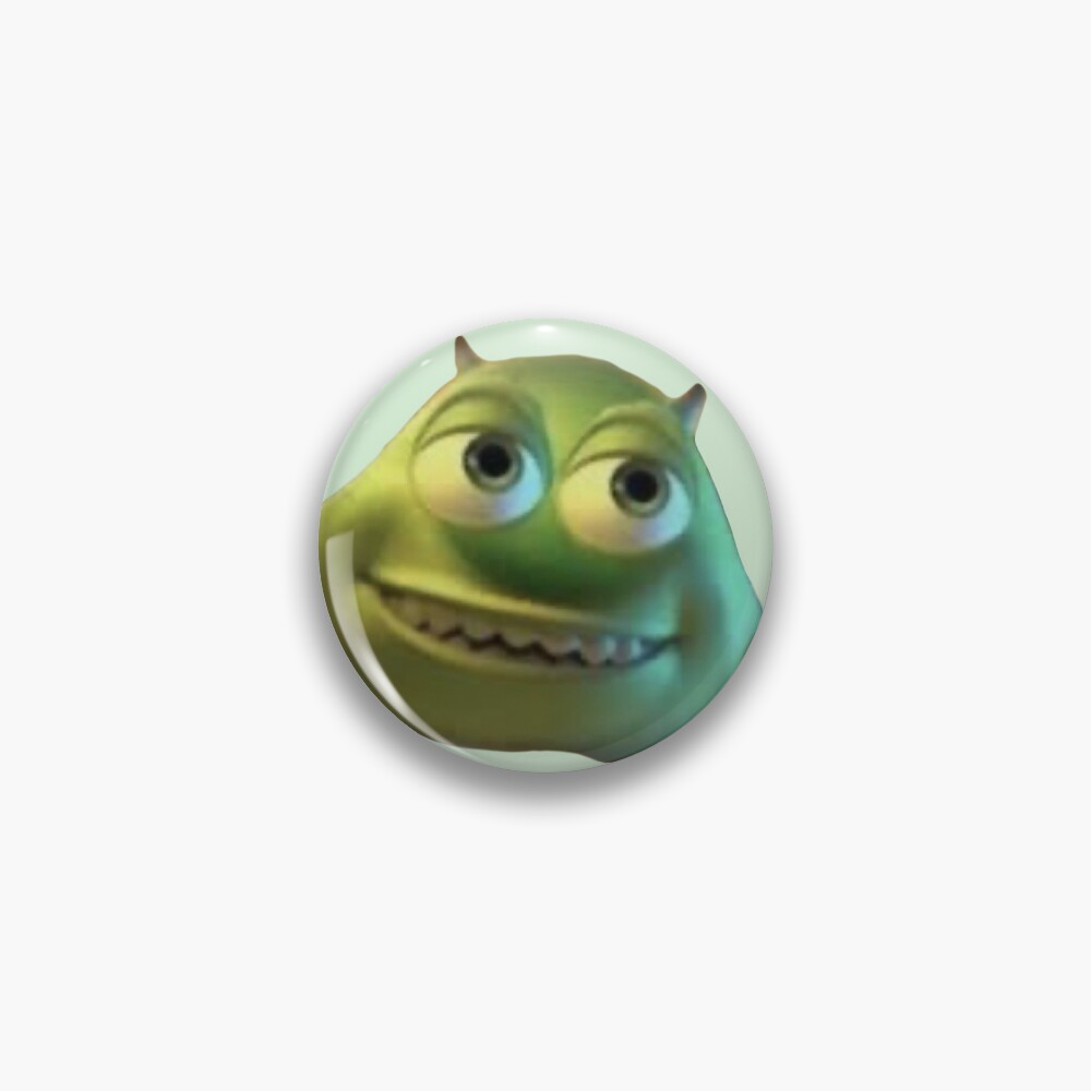 "Mike Wazowski two eyes meme!" Pin by sqshmallowsart | Redbubble