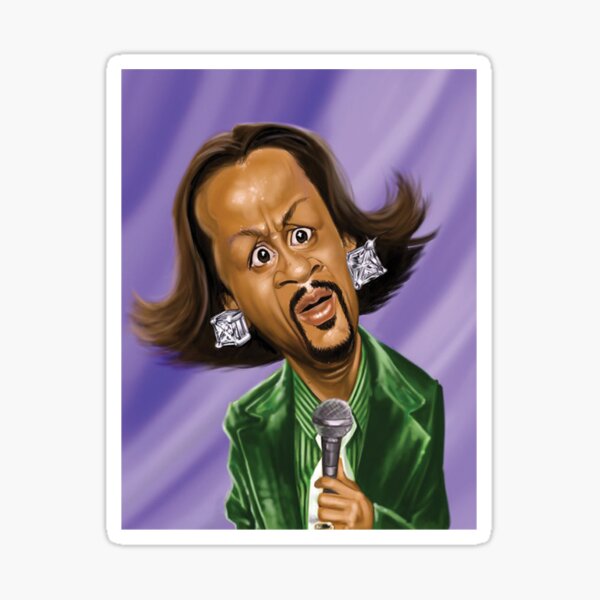 "Katt Williams illustration " Sticker by FathersDayShir | Redbubble
