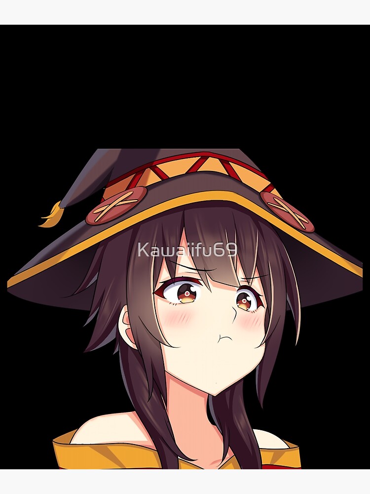 "Megumin Pouting Konosuba" Poster for Sale by Kawaiifu69 | Redbubble