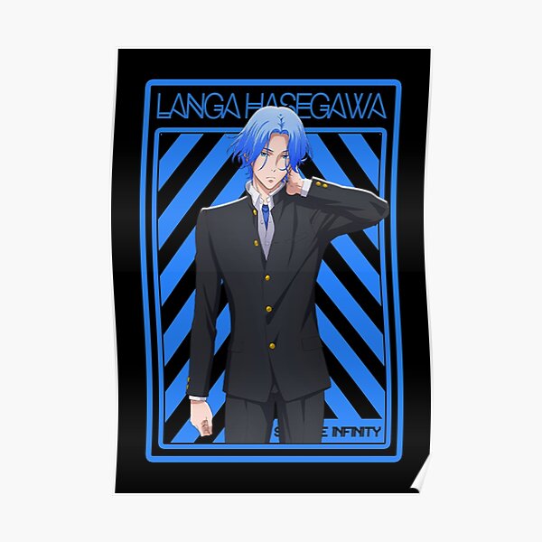"LANGA HASEGAWA" Poster for Sale by UNCHMUNCH | Redbubble
