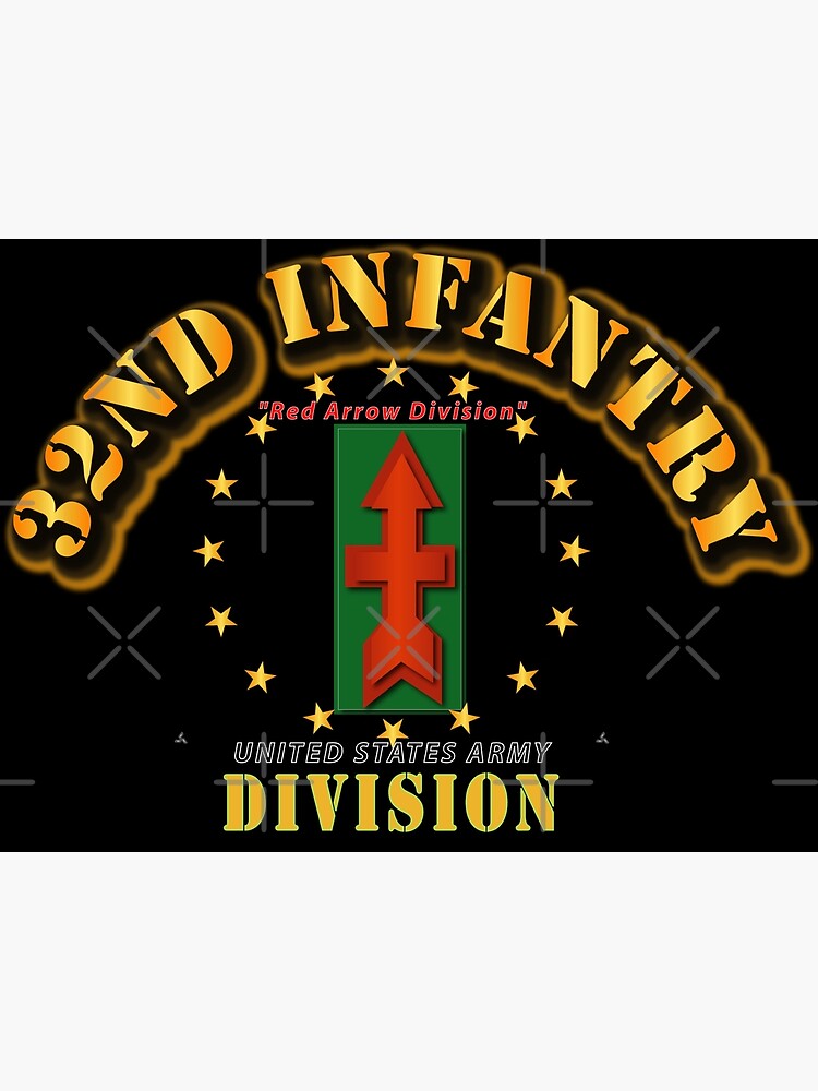 Army 32nd Infantry Division Red Arrow Division Poster For Sale By army-32nd-infantry-division-red-arrow-division-poster-for-sale-by