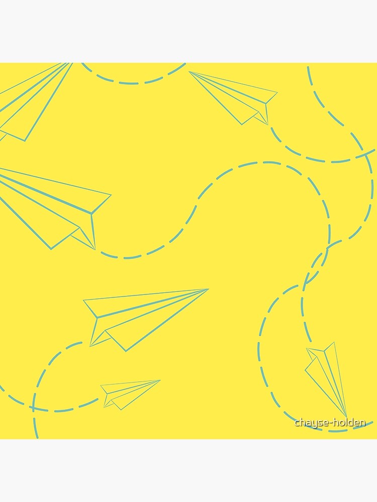 "High Contrast Paper Airplanes" Poster for Sale by chayse-holden ...