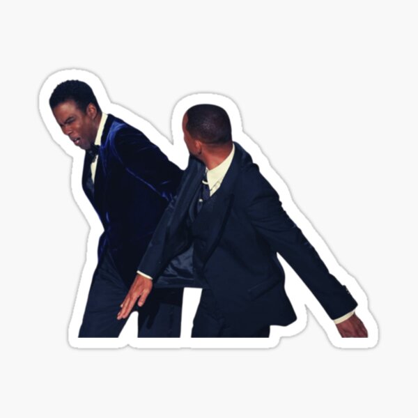 "Smith Will Smith Chris Rock Punch Slap " Sticker for Sale by ...