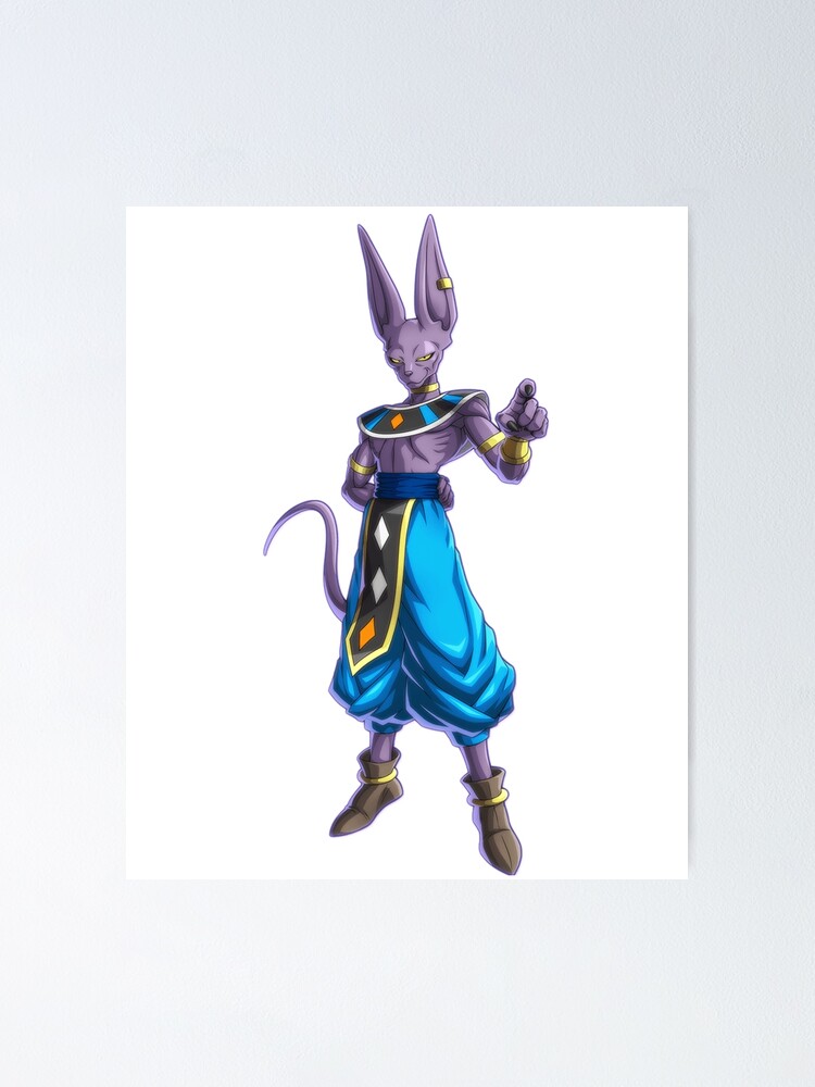 "Beerus Dragon Ball . classique" Poster for Sale by ratnerftrath ...