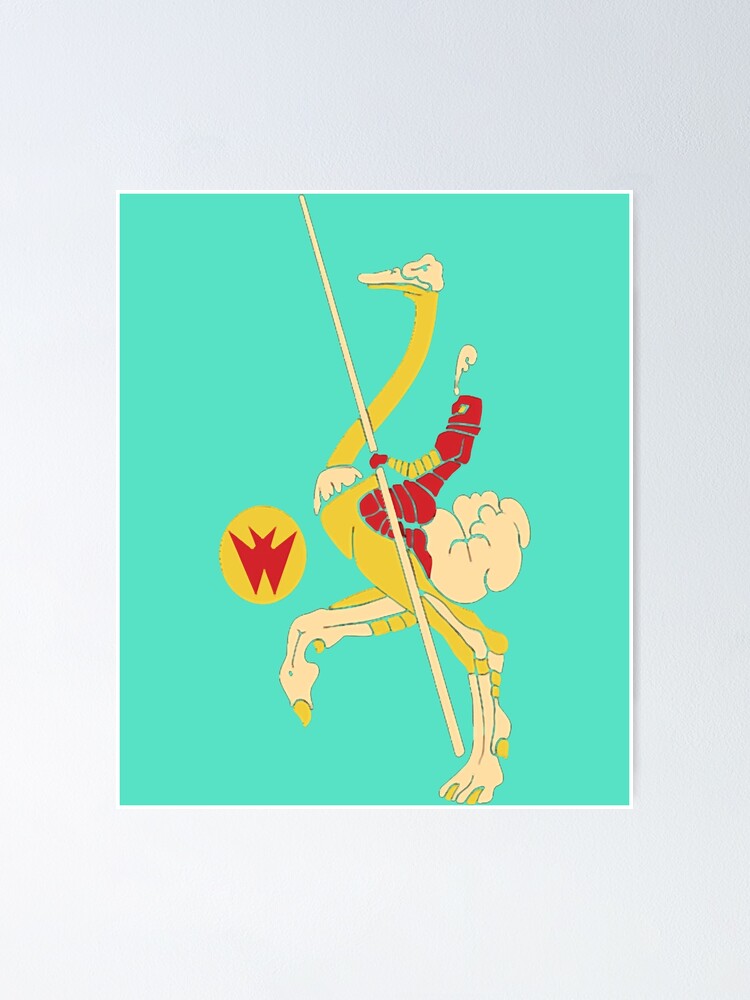 "Retro JOUST Arcade Classic" Poster by TwichFivening | Redbubble