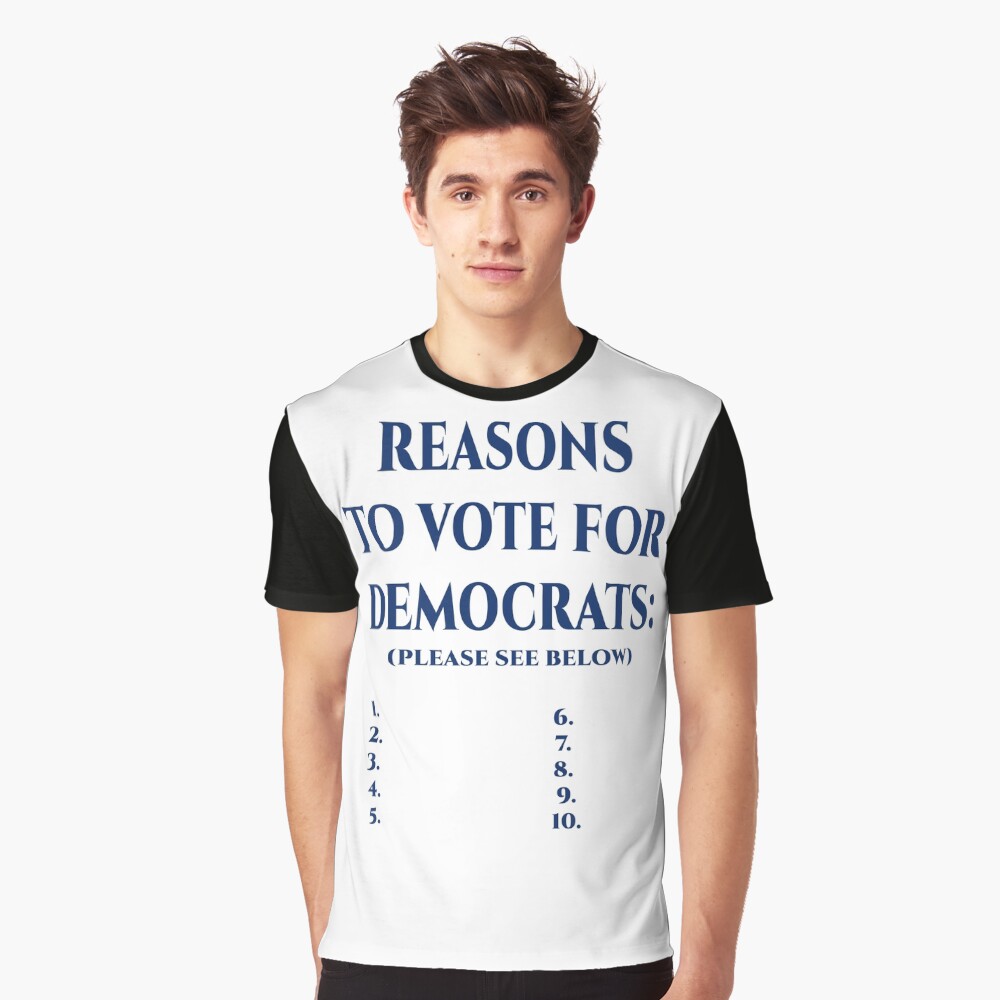 Funny Political Anti Democrat Political Joke T Shirt By Funcreative29
