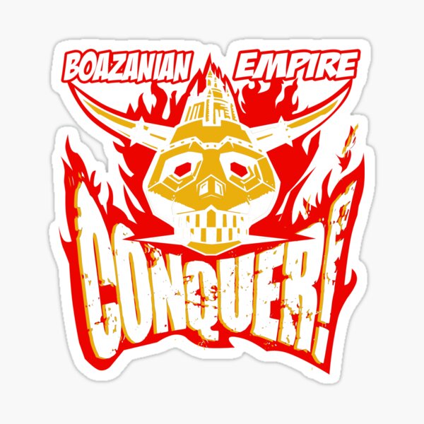 "BOAZANIAN EMPIRE SKYROOK " Sticker by Realmendesign | Redbubble