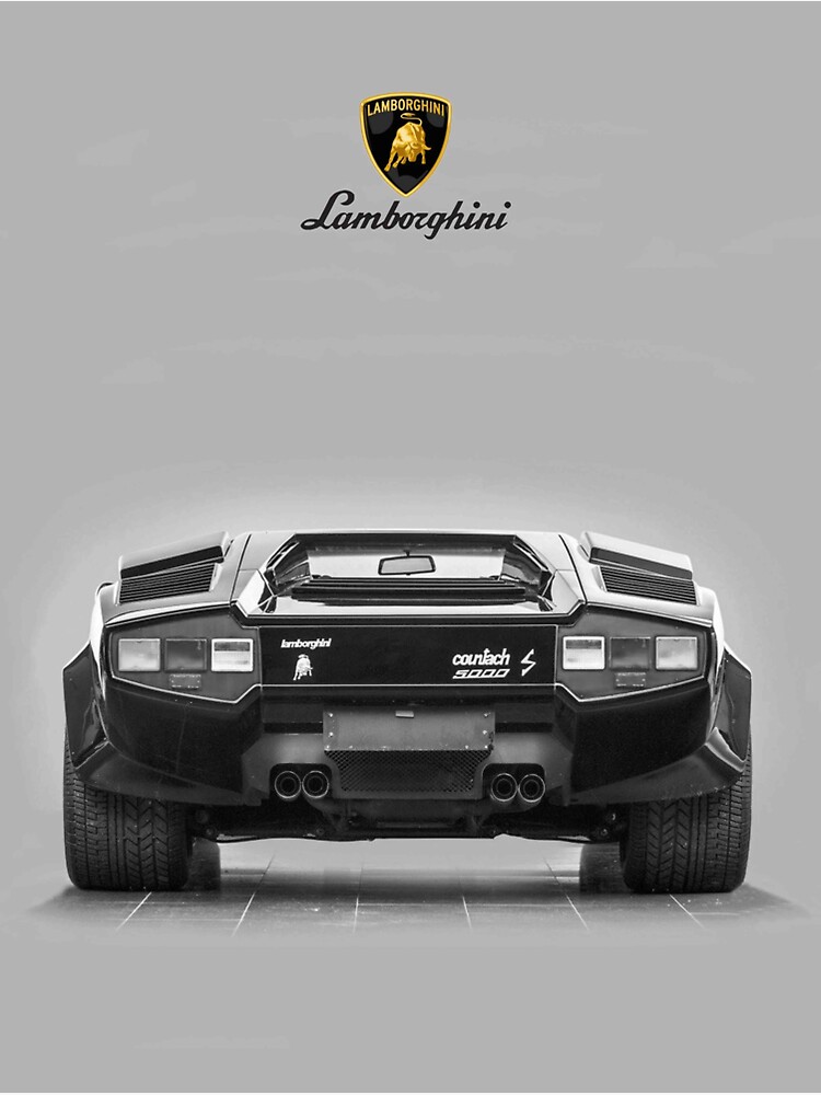 "Countach 80s" Sticker by Carlosewitt | Redbubble