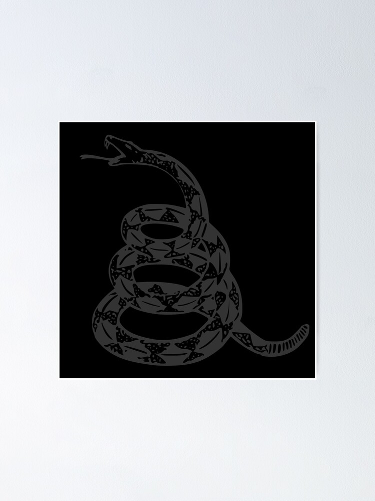 "Gadsden Snake" Poster for Sale by RogueOneDesign | Redbubble
