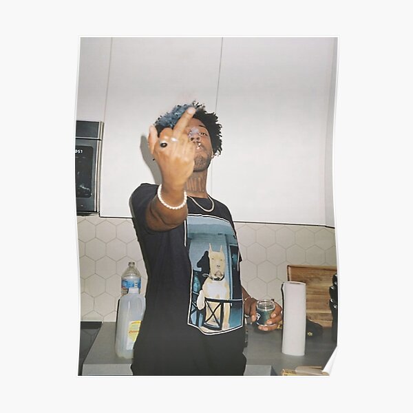 "Brent Faiyaz middle finger Rap Hip Hop Music" Poster for Sale by ...