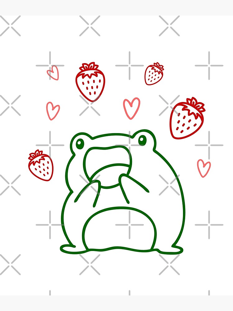 "Frog Aesthetic Frog Pun Cottagecore Cottage Core Kawaii Frog ...