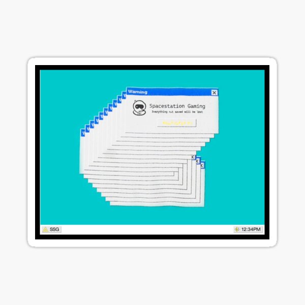 "ssg merch" Sticker by TimmyMohr | Redbubble