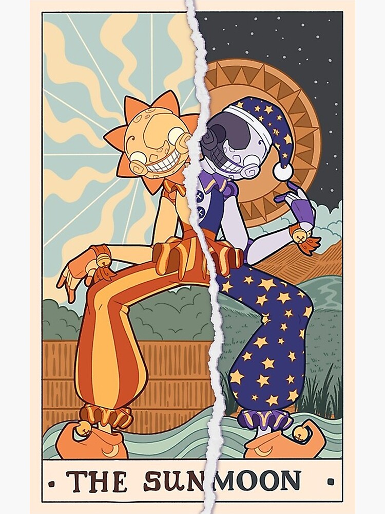 The Sun Moon FNAF Security Breach Premium Matte Vertical Poster sold by ...