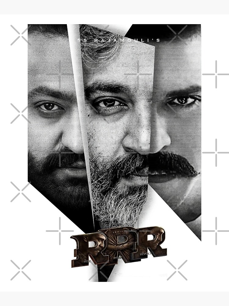Póster «Película india 2022 RRR Rise Roar Revolt Rama Rao» de VWKLAS ...