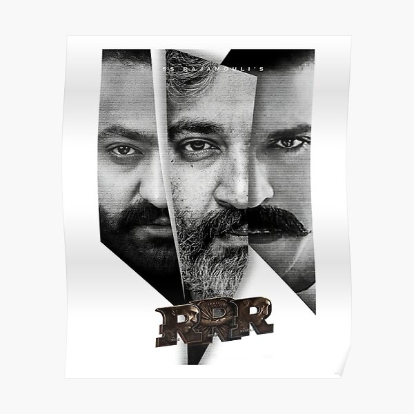 Póster «Película india 2022 RRR Rise Roar Revolt Rama Rao» de VWKLAS ...