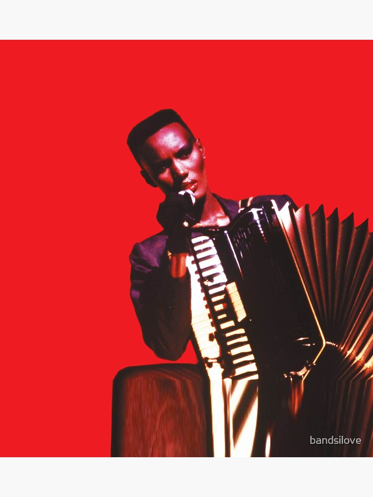 "Grace Jones" Sticker for Sale by bandsilove | Redbubble