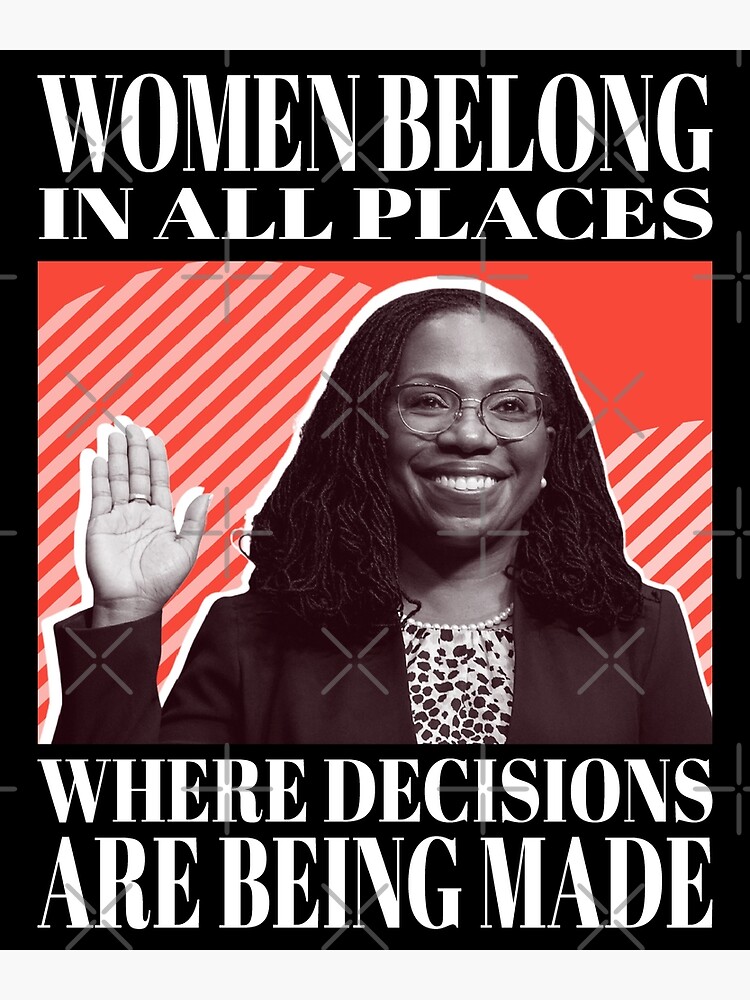 Ketanji brown jackson honarable my supreme court judge Women belong in ...