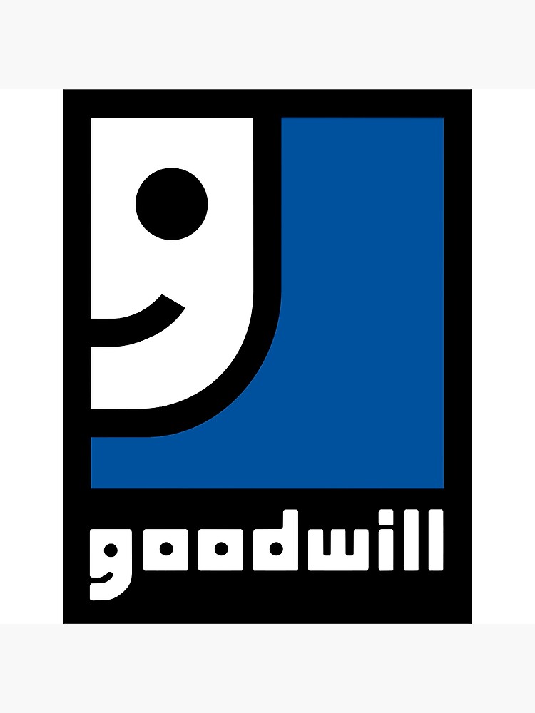 " Goodwill Logo" Poster for Sale by Calens628 | Redbubble
