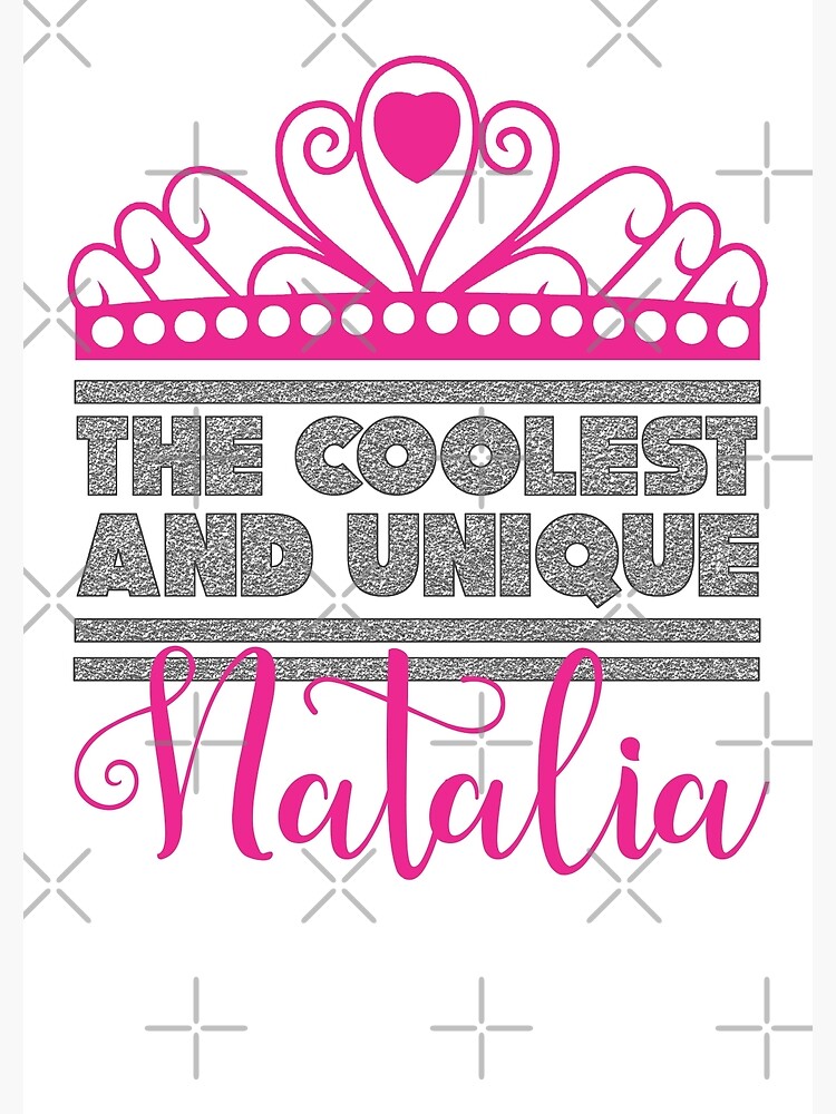 "Unique girl sweet woman friend girlfriend Natalia name" Poster for ...
