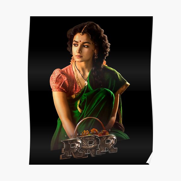 Póster «RRR Shriya Saran película india 2022» de VWKLAS | Redbubble