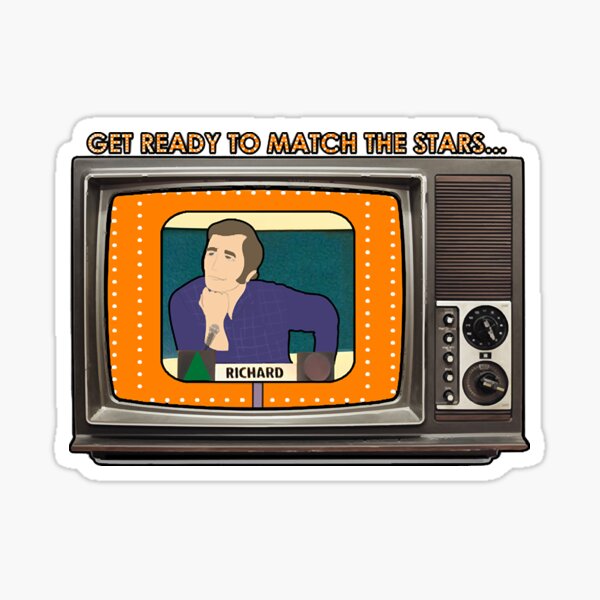"Match Game Richard " Sticker by anloi866 | Redbubble