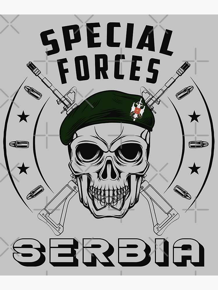 "Serbia Special Anti-Terrorist Serbian Special Forces CAJ #2002" Art ...