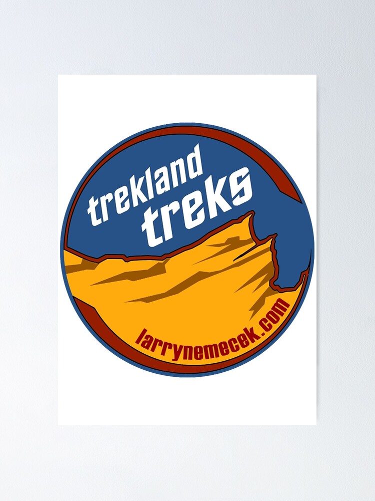 "Trekland Treks Logo " Poster for Sale by ansinh296 | Redbubble