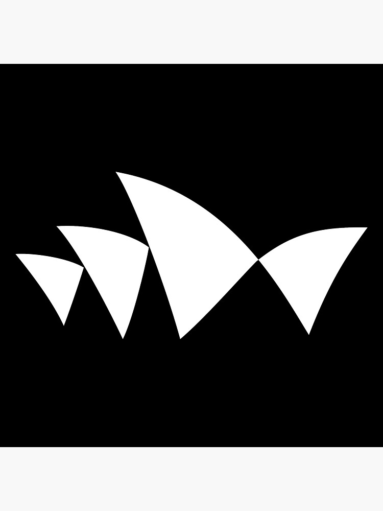"Sydney Opera House Logo" Sticker for Sale by kjksvmn | Redbubble