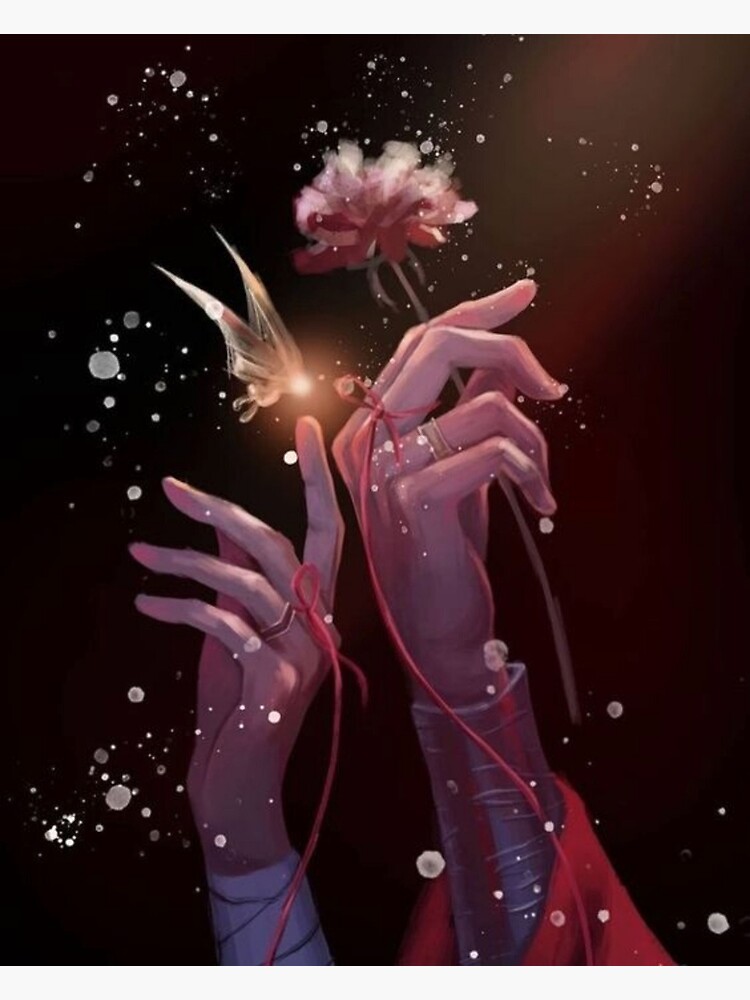 "Hand Xie Lian And Hua Cheng" Poster for Sale by betrixtipie | Redbubble