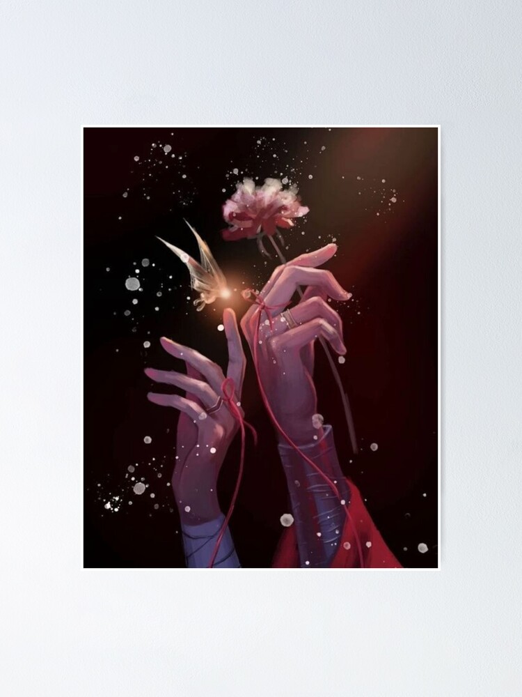 "Hand Xie Lian And Hua Cheng" Poster for Sale by betrixtipie | Redbubble