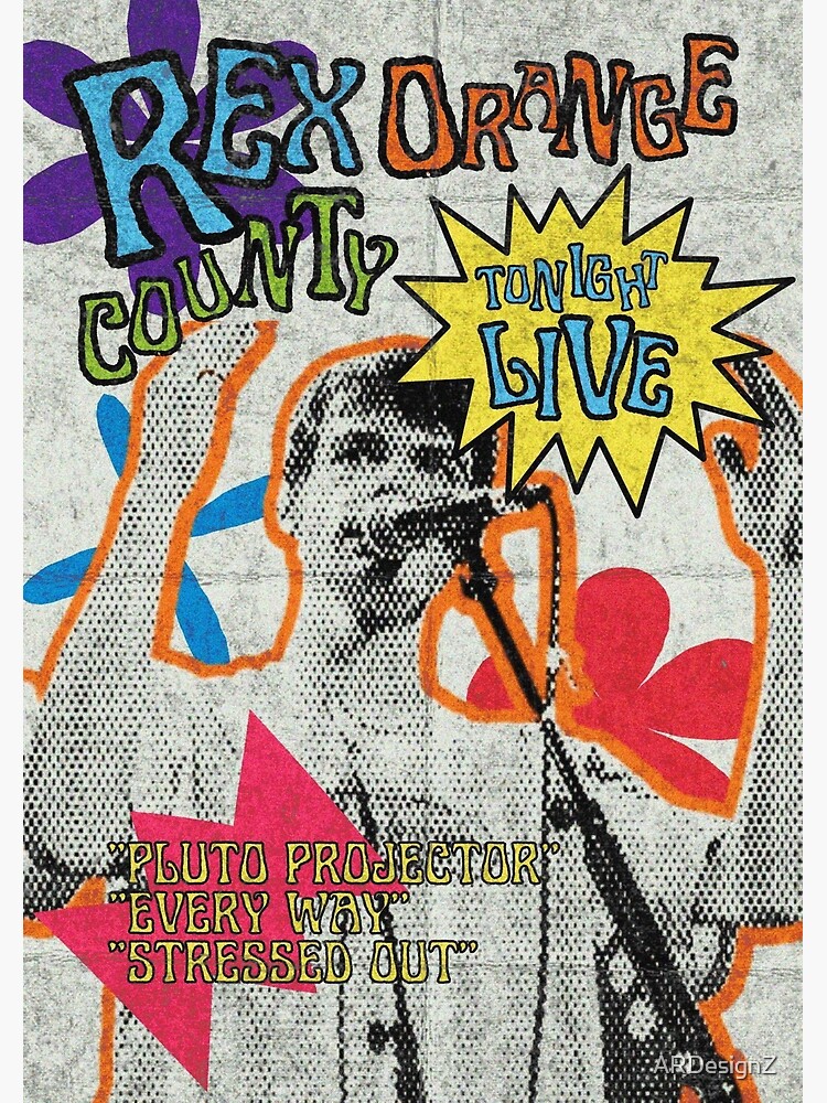 "Rex Live" Poster for Sale by ARDesignZ | Redbubble
