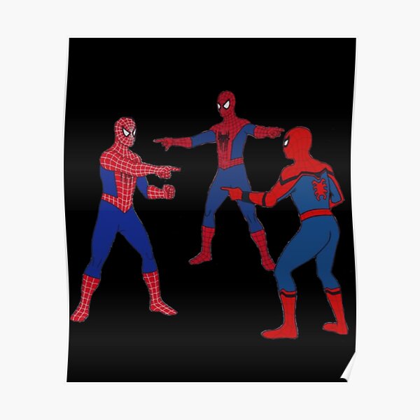 "Spidey Meme Classic ." Poster for Sale by wygalorebaug | Redbubble